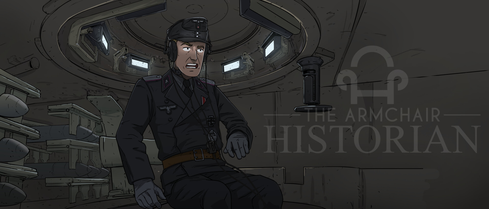 ArtStation - A Stunned German Tank Commander