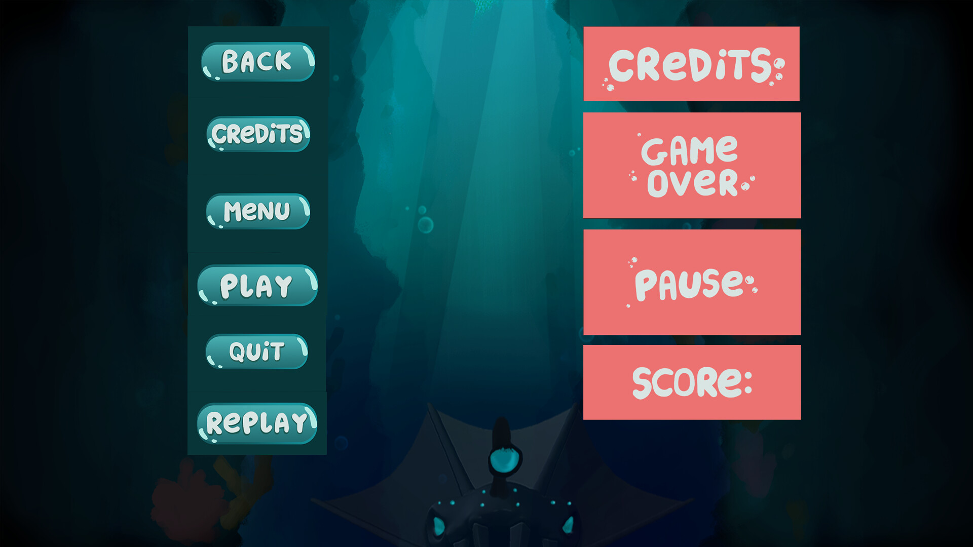 Laurédane Collin - Game Jam Project - "Abyssal Pursuit"