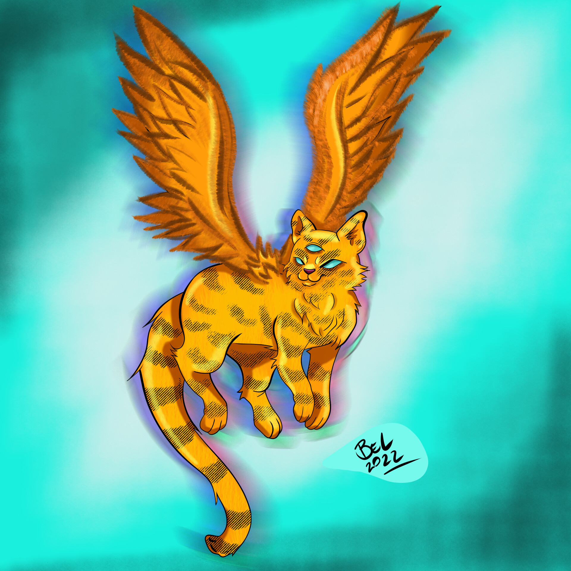 ArtStation - GATO ALADO