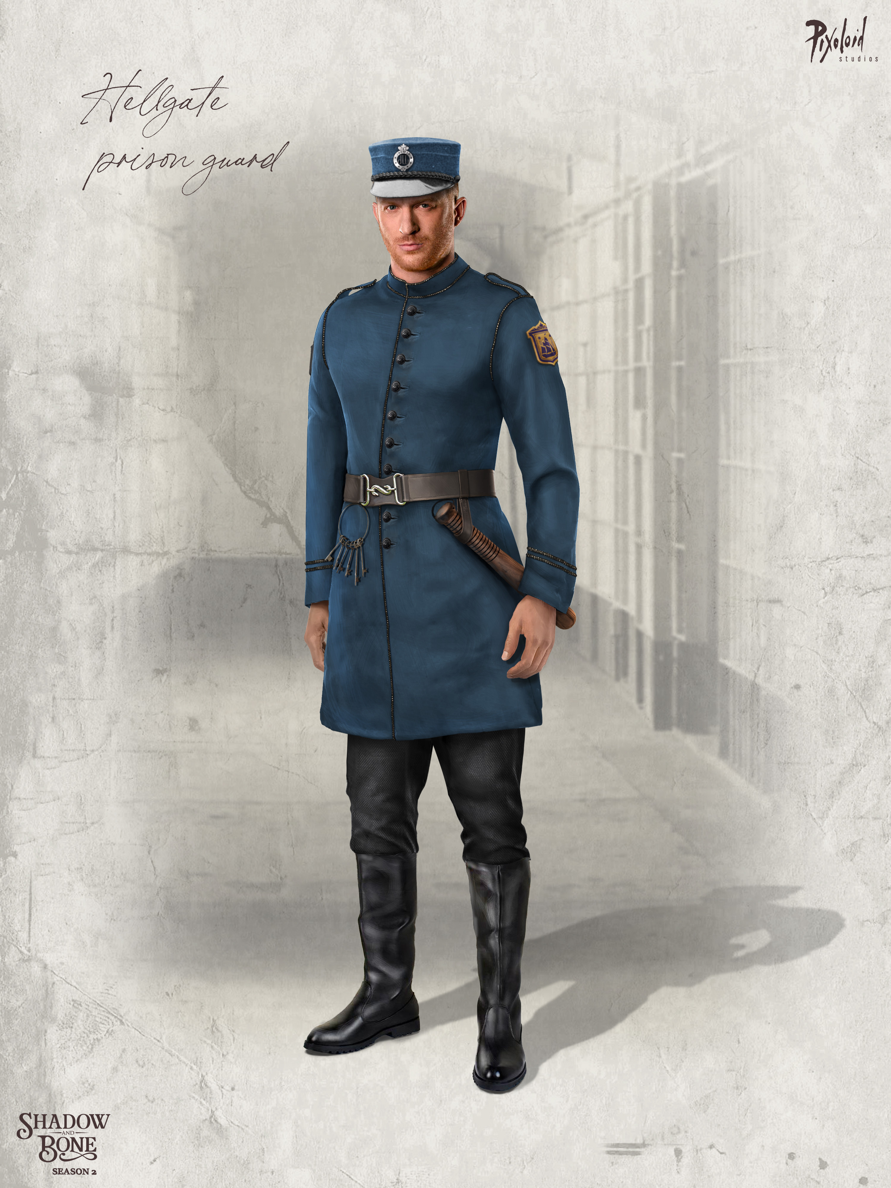 Pixoloid Studios - Hellgate Prison Guard