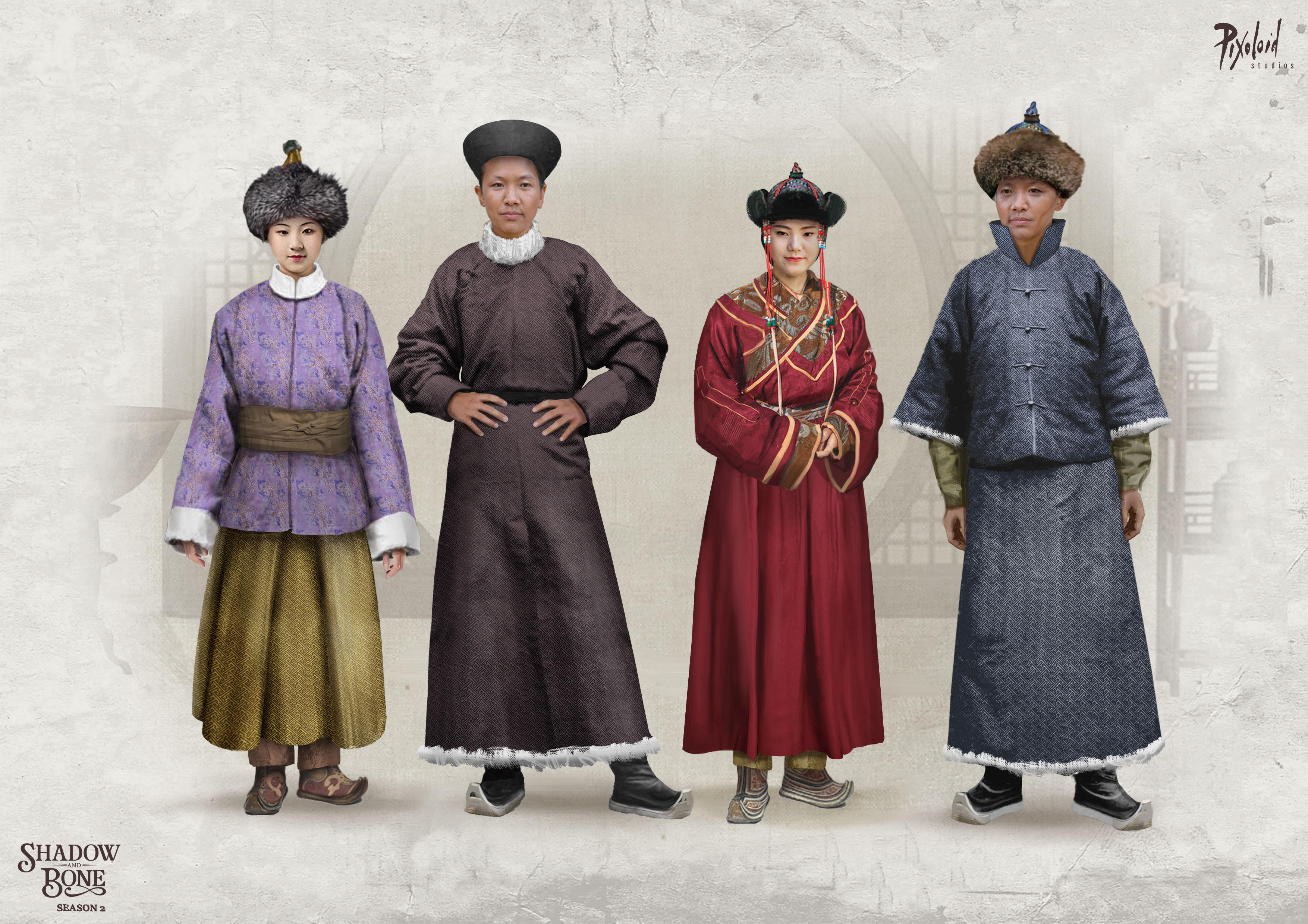 Qing Dynasty Peasant Clothing