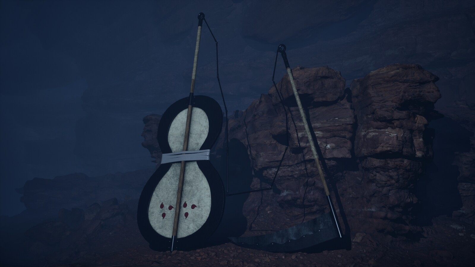 Parth Sharma - Madara Uchiha's Gunbai & Scythe