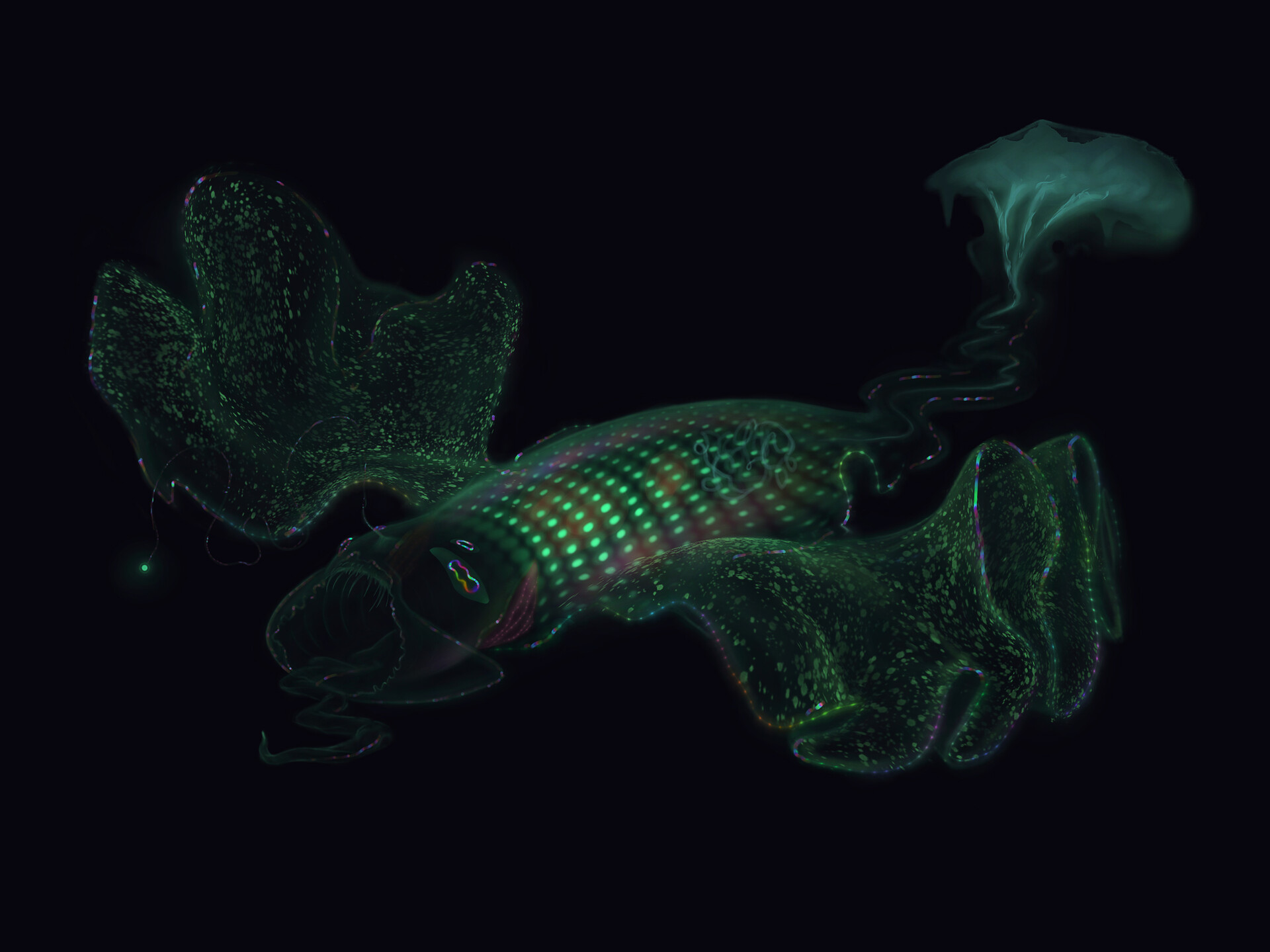 Guillermo Fraga - Abyssal Creature (Deep-sea)