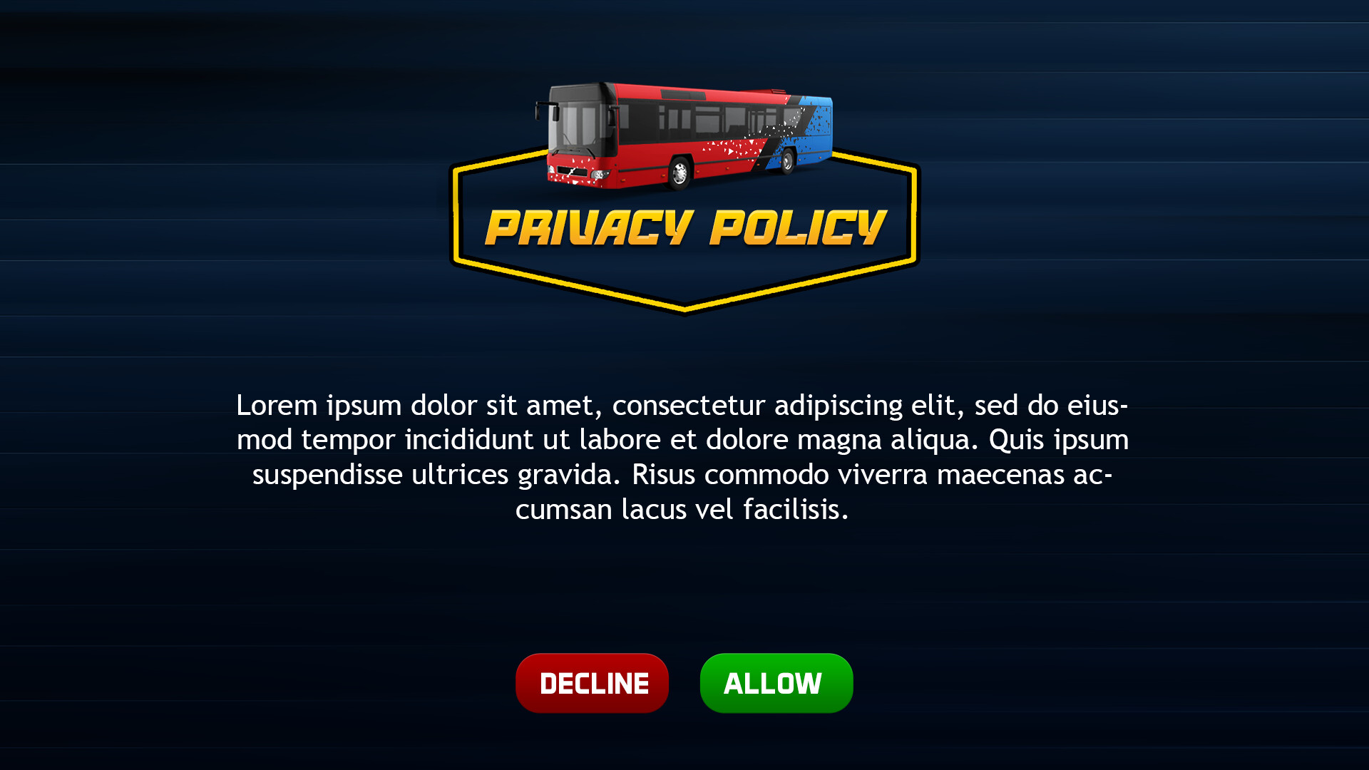 ArtStation - Bus Sim Ui/Ux