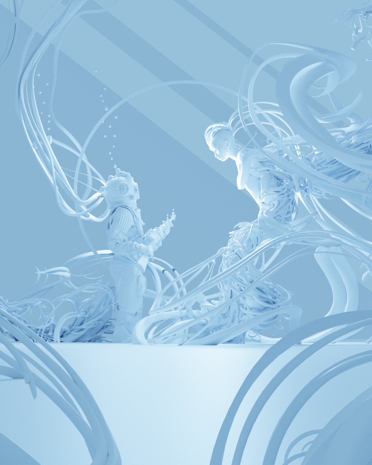 Caleb Worcester - Rendezvous - Illustration