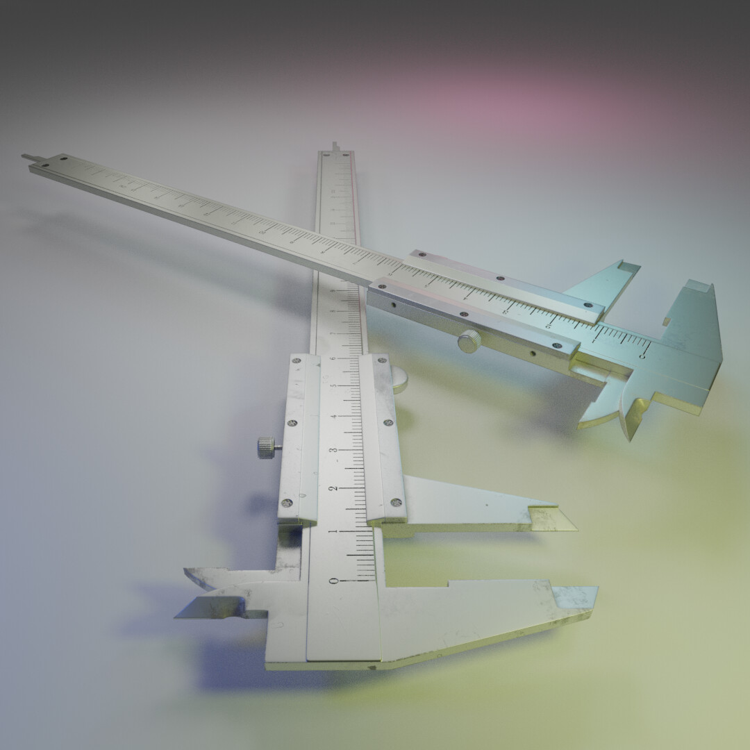 ArtStation - calipers 3D model