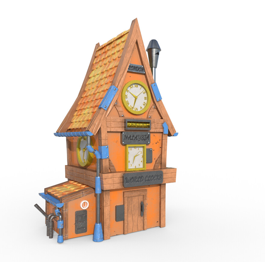 ArtStation - Clock Tower