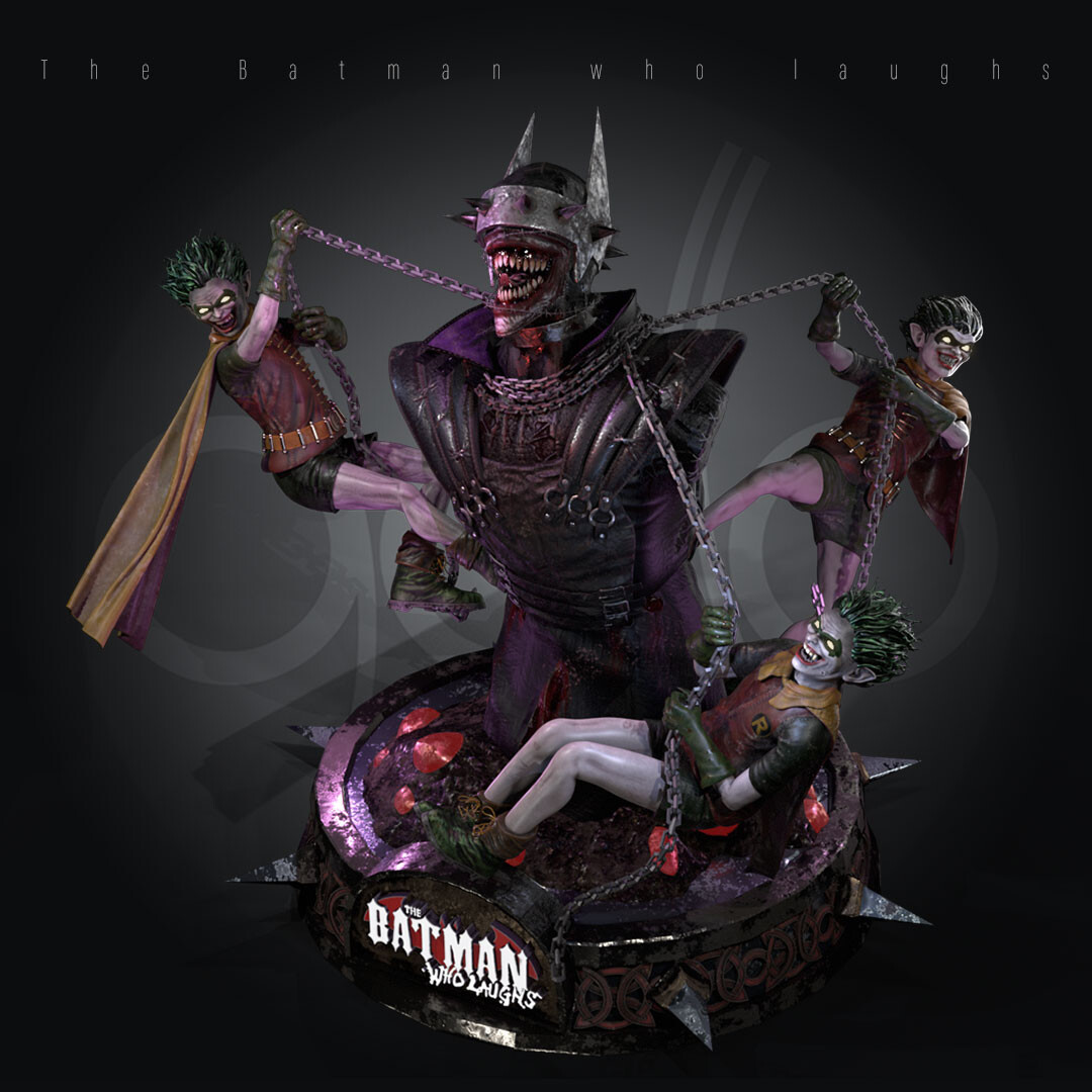 ArtStation - The-Batman--who-laughs-version final