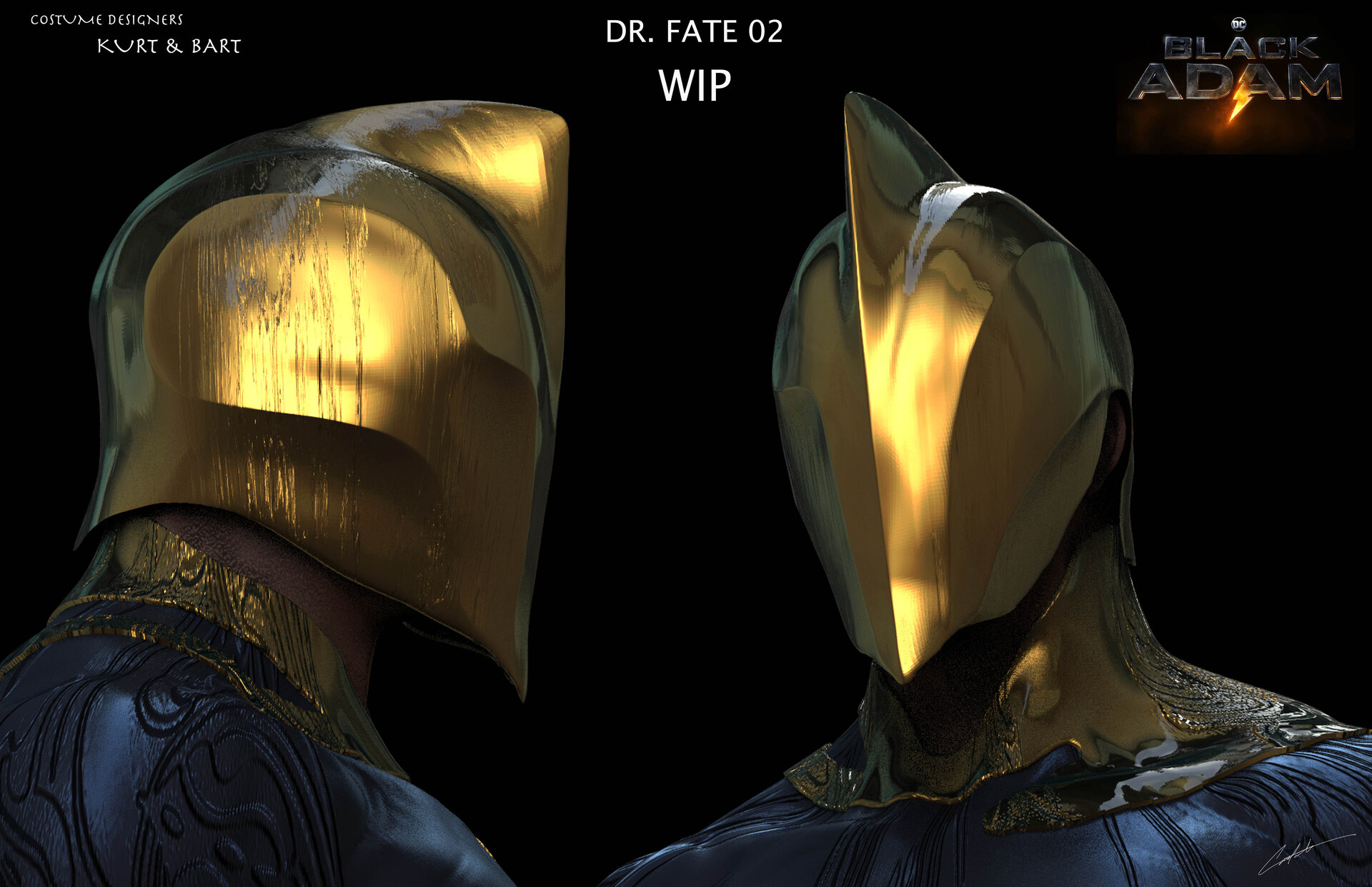 Constantine Sekeris - Black Adam Dr Fate Helmet