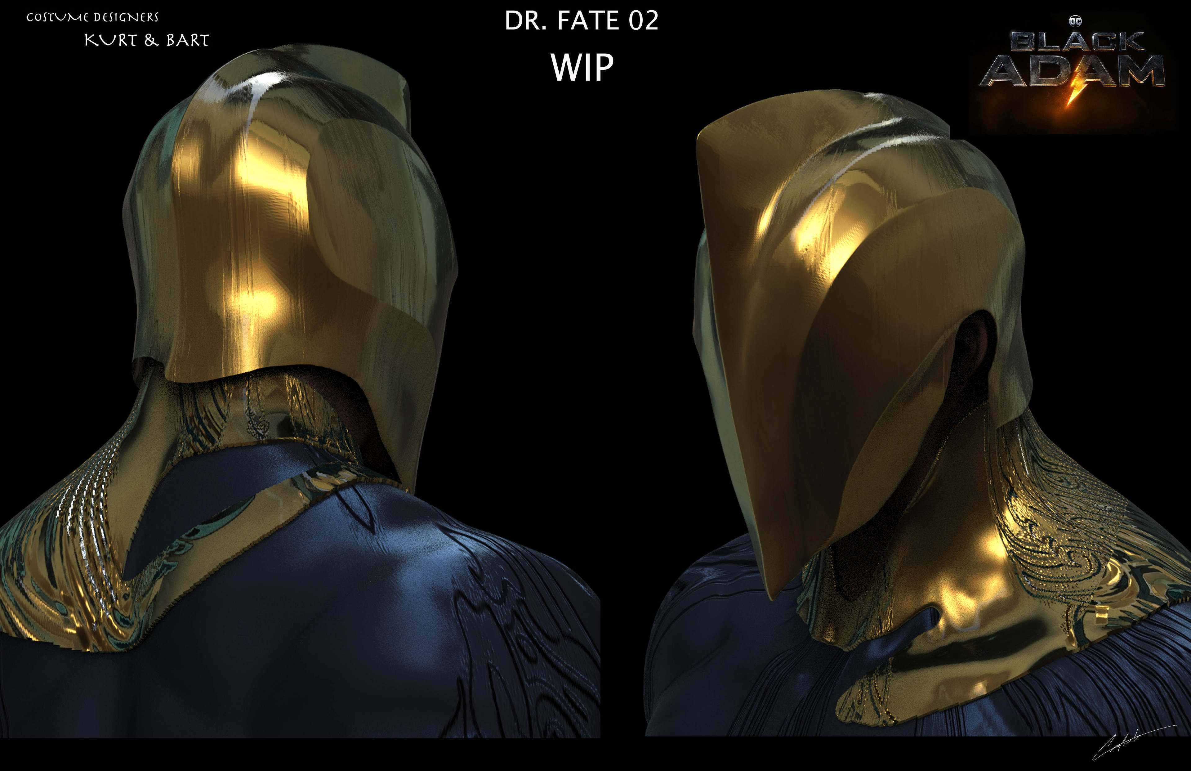 Constantine Sekeris - Black Adam Dr Fate Helmet