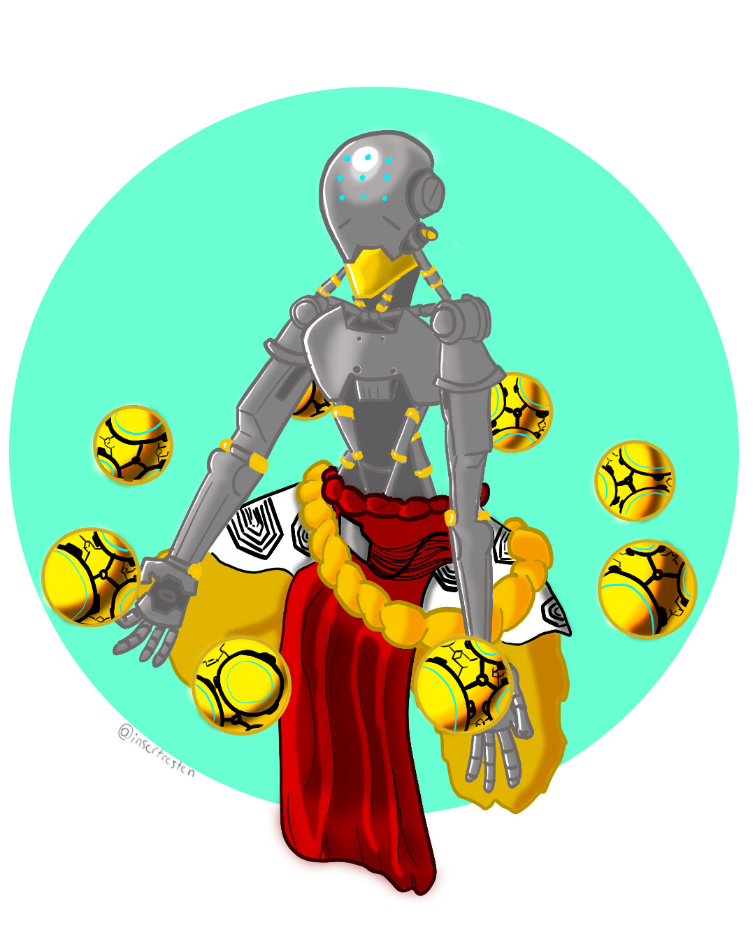 ArtStation - Meditating Zenyatta