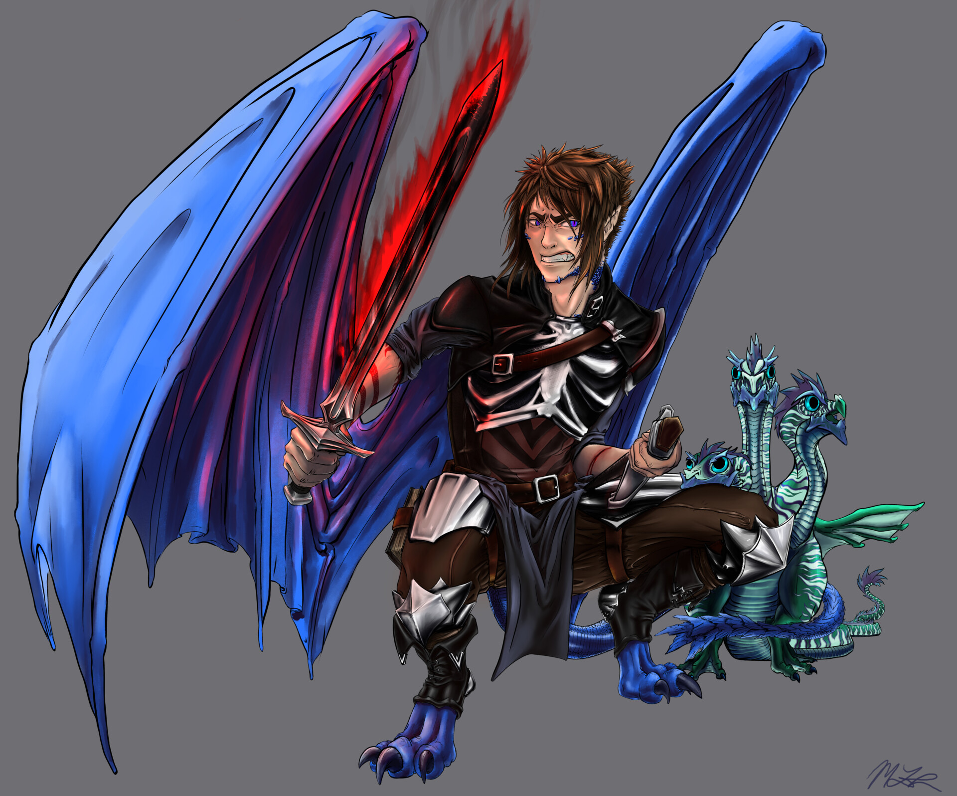 ArtStation - DnD Character Commission: Reshan Zeviss