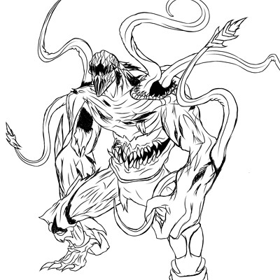 lego carnage coloring pages