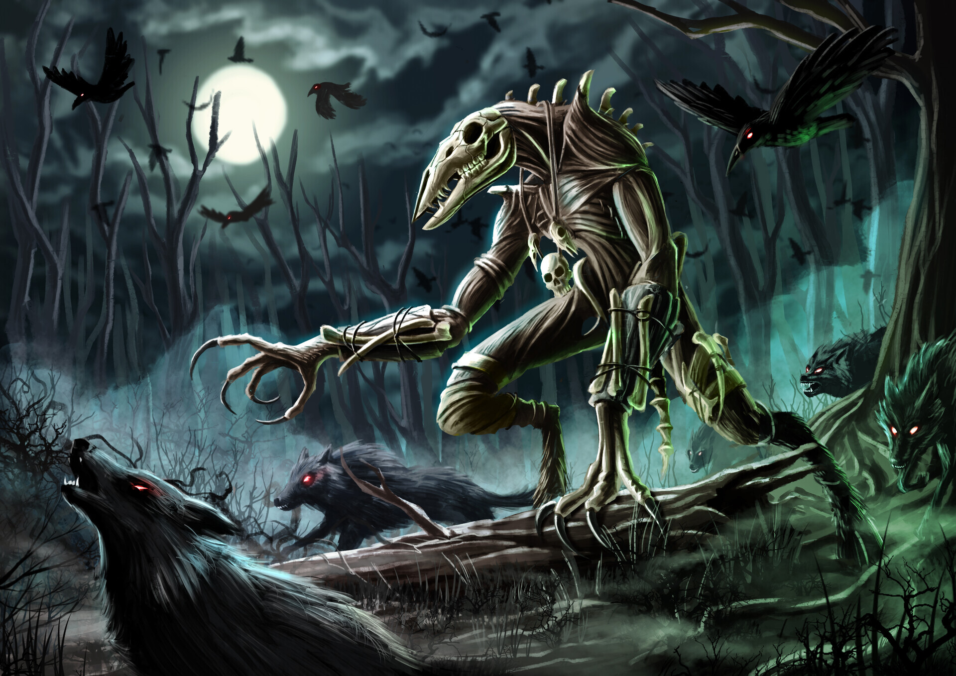 ArtStation - The Wendigo