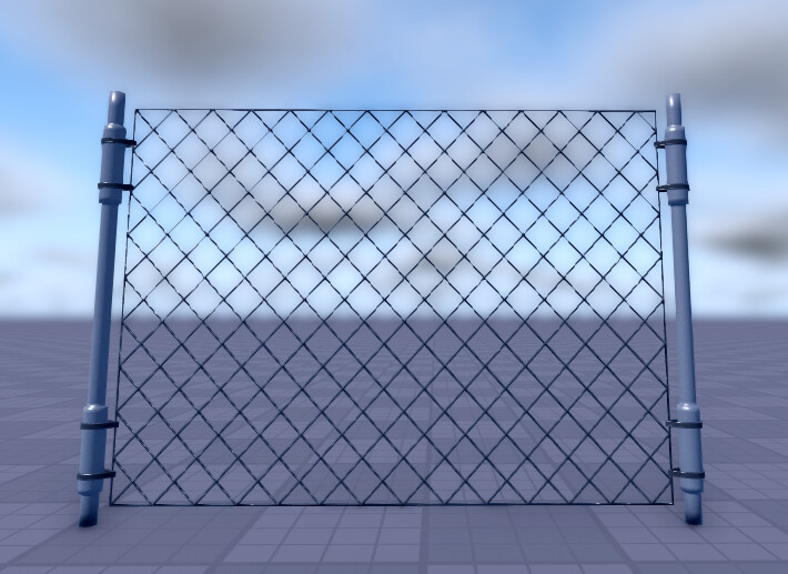 ArtStation - Wired fence (May, 2021)