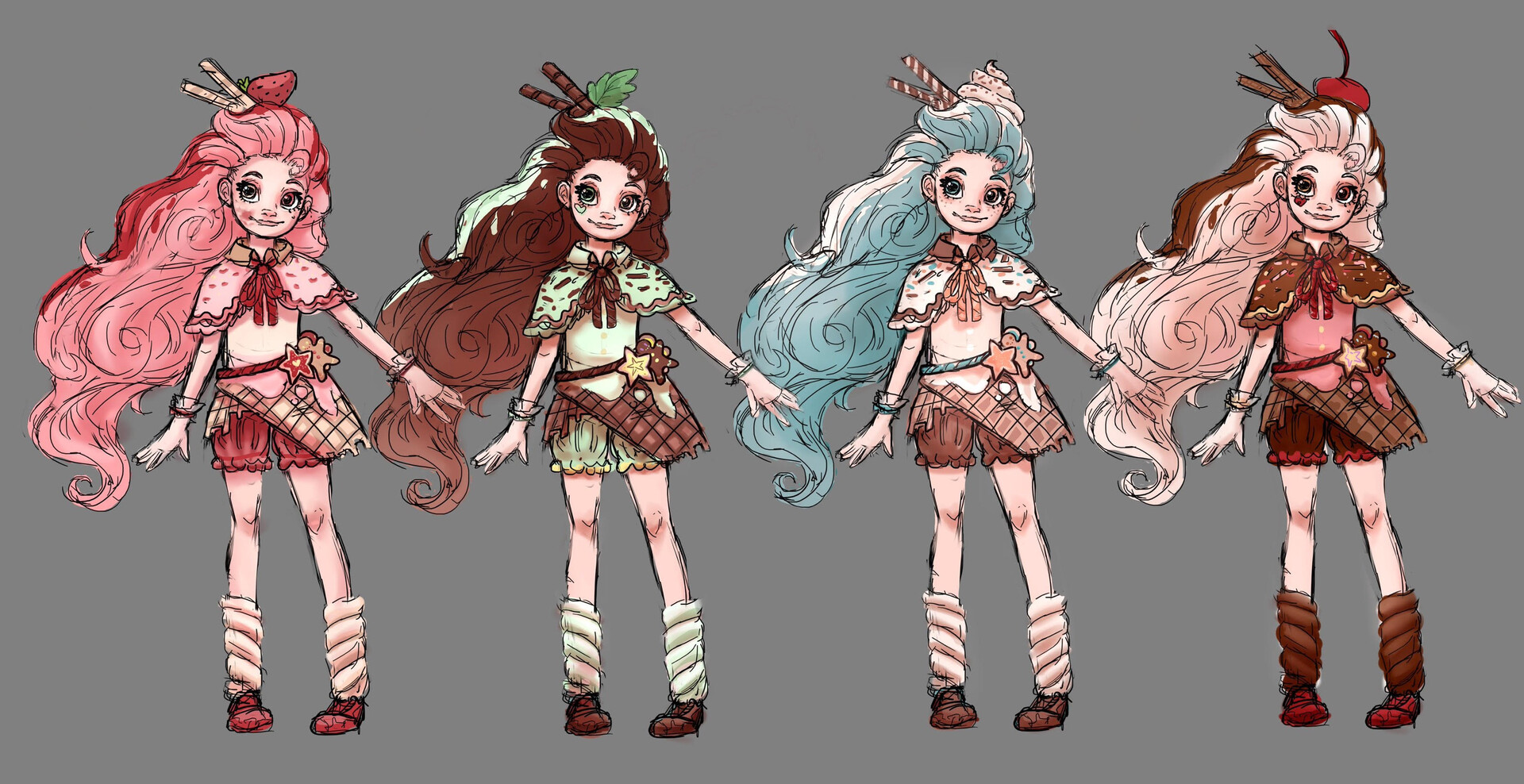 ArtStation - Sweet Treat Zoe Exploration