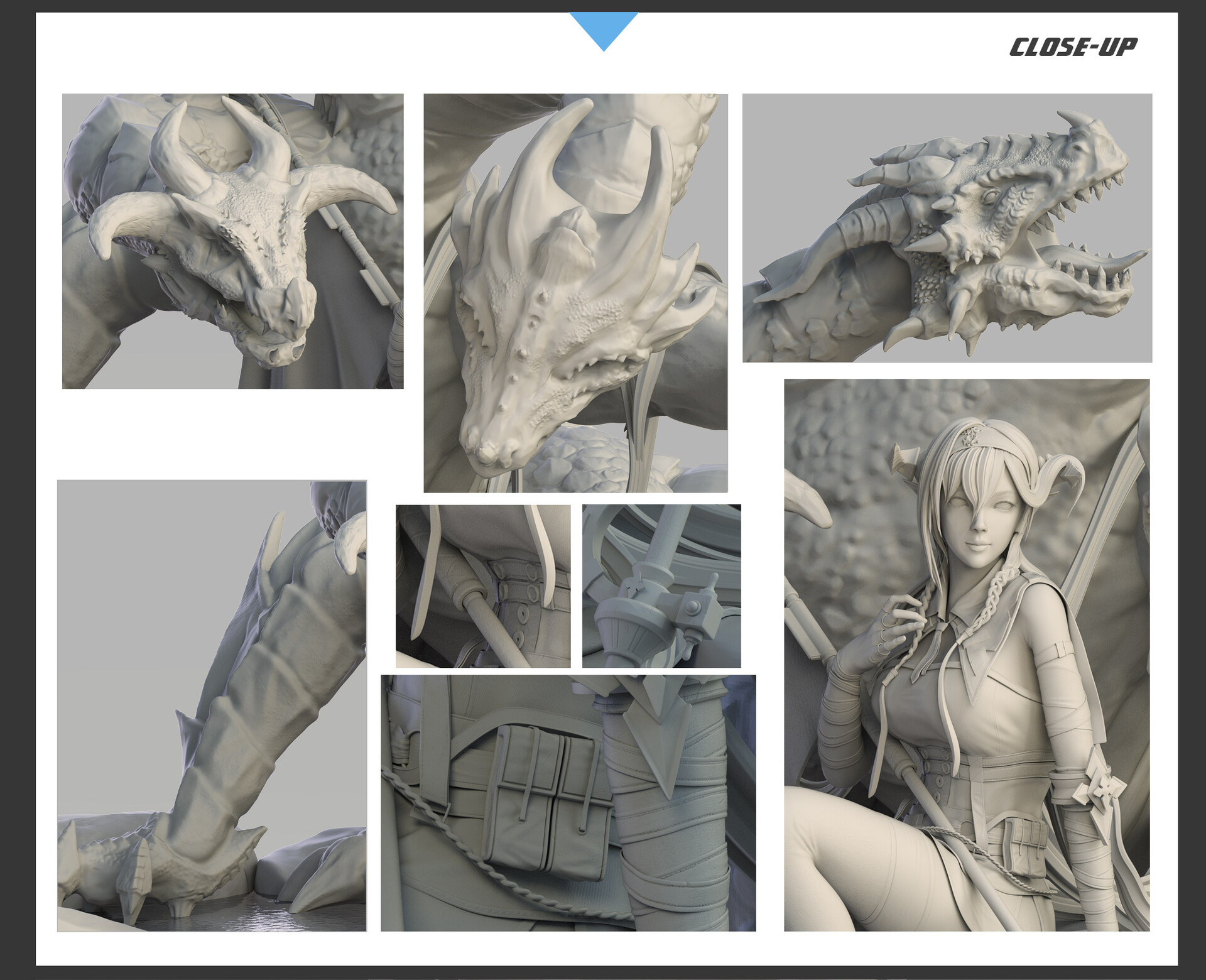 巧课力 CGmomo - 【学生作品】董子谦--《Saileach》