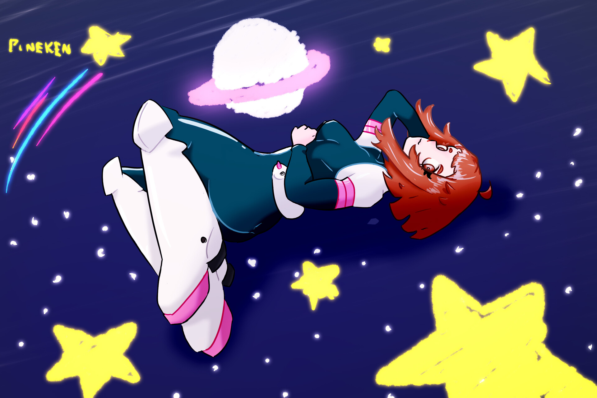 ArtStation - Ochako Uraraka - My Hero Academia