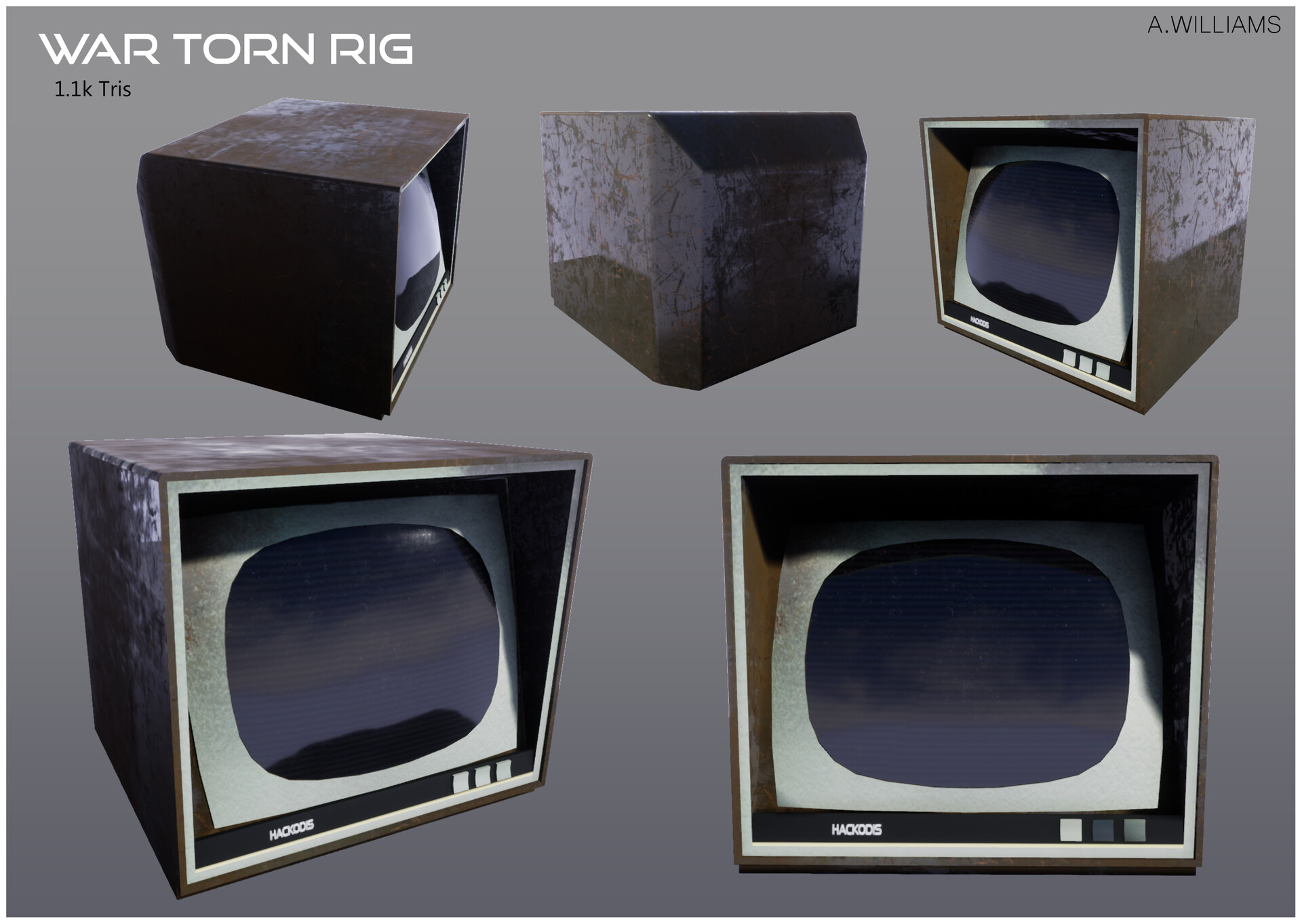 ArtStation - War Torn Retro PC