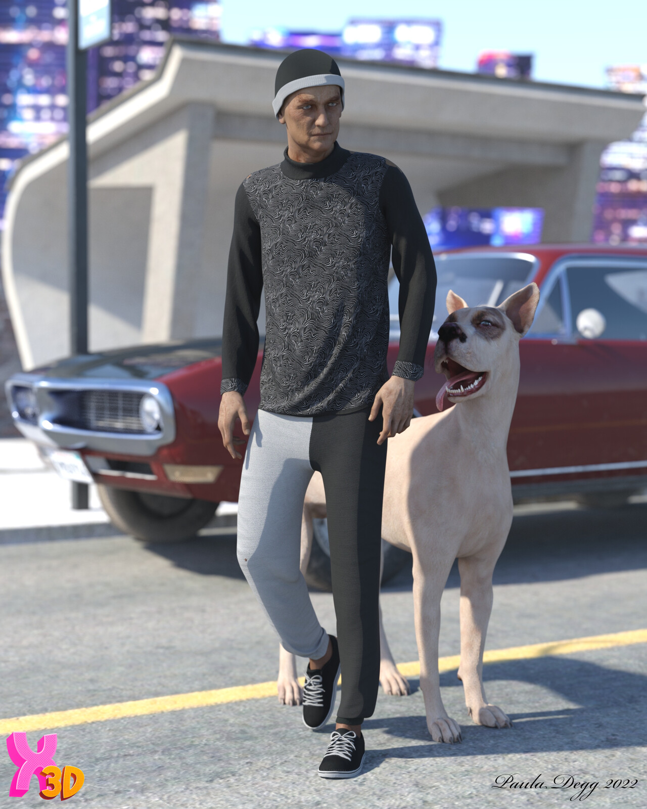 Xtreme3D Studio - dForce Dylan Outfit for G8M/G8.1M by Color Galería