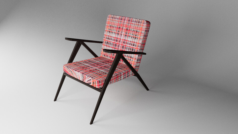 ArtStation - simple chair modelling