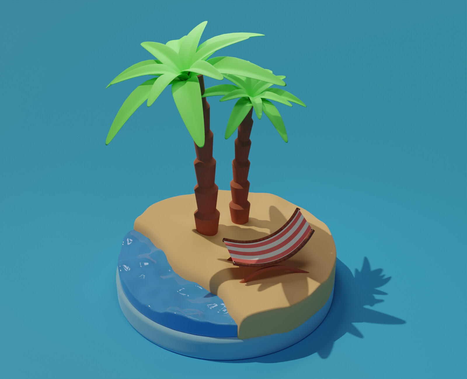 ArtStation - beach blender model