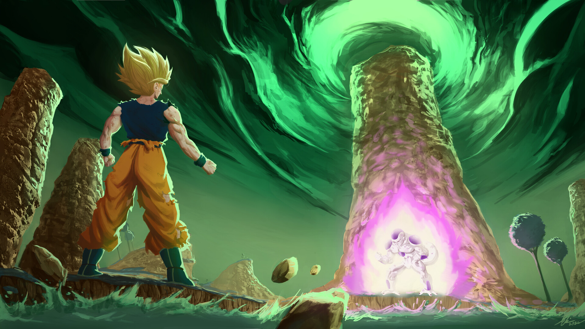 ArtStation - Showdown at full power