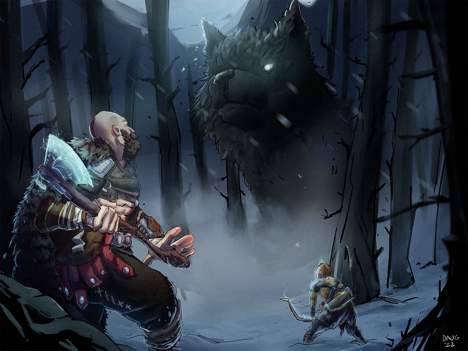 ArtStation - GOD OF WAR RAGNAROK