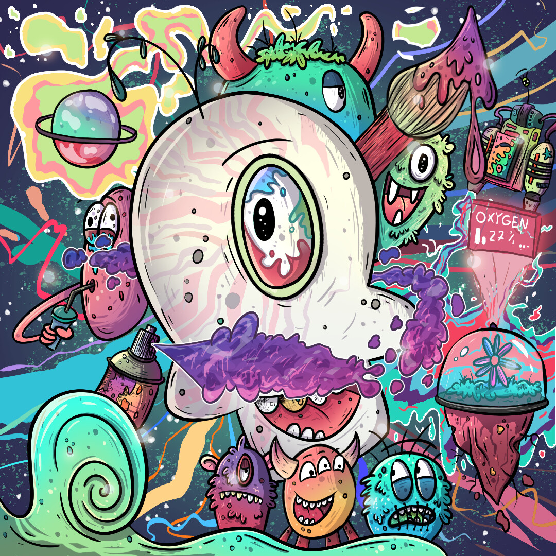 ArtStation - Skully Planet Excape