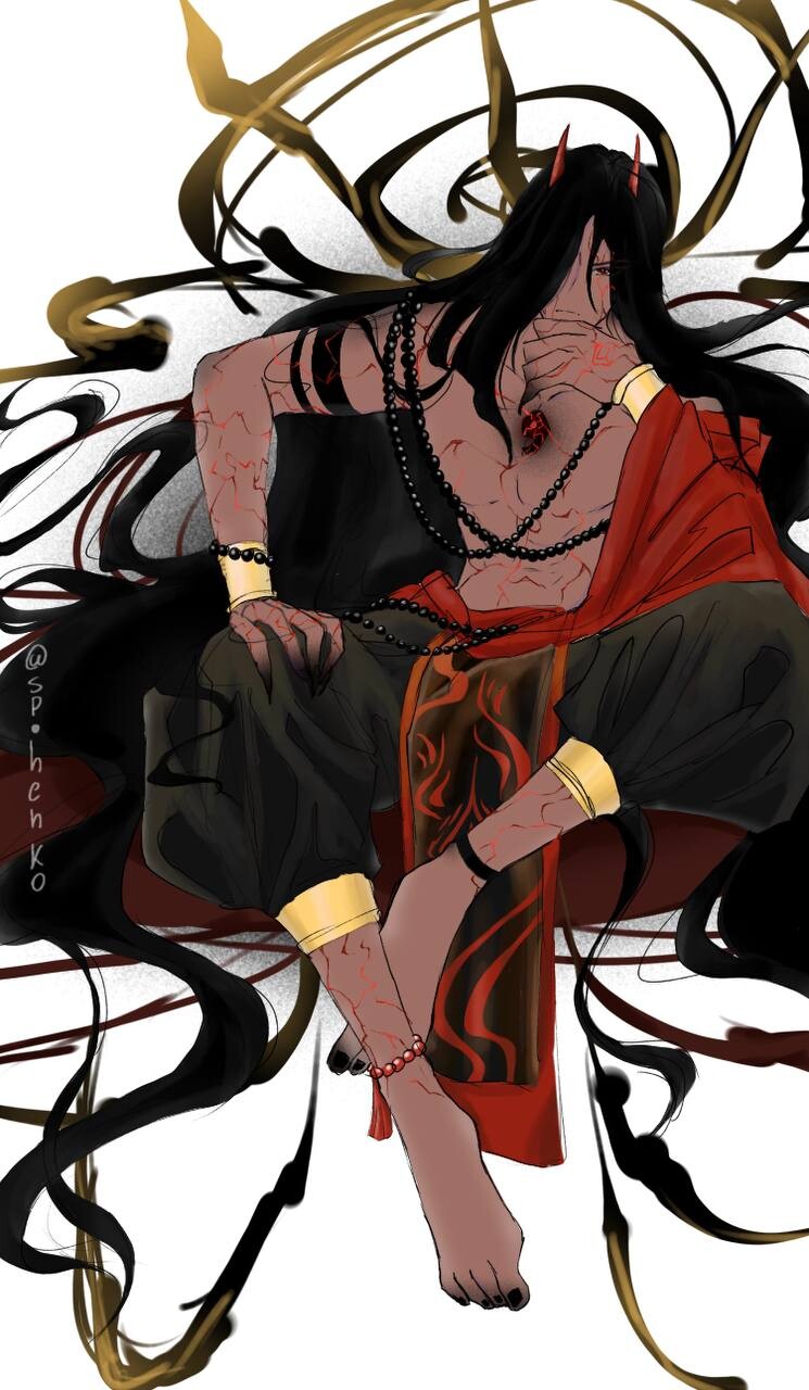 ArtStation - Demon, the guide of souls