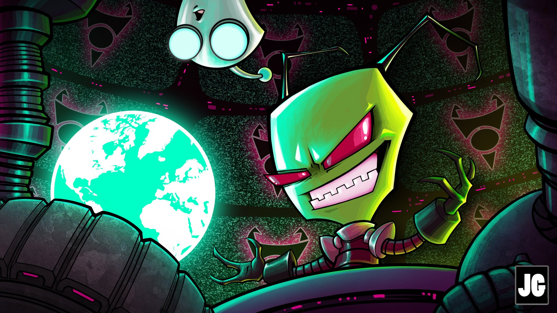 Artstation Invader Zim Art
