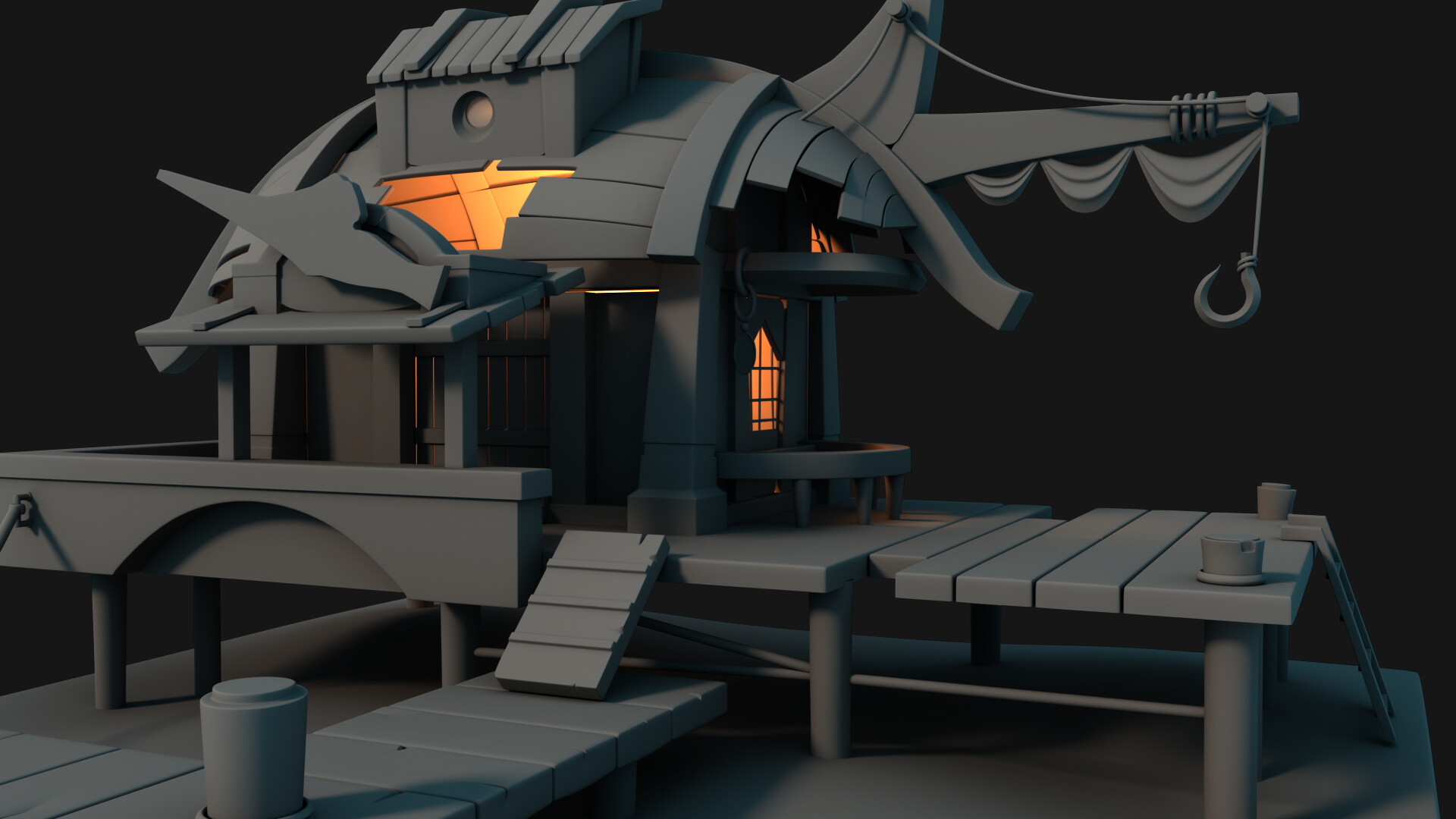 ArtStation - Angler's House