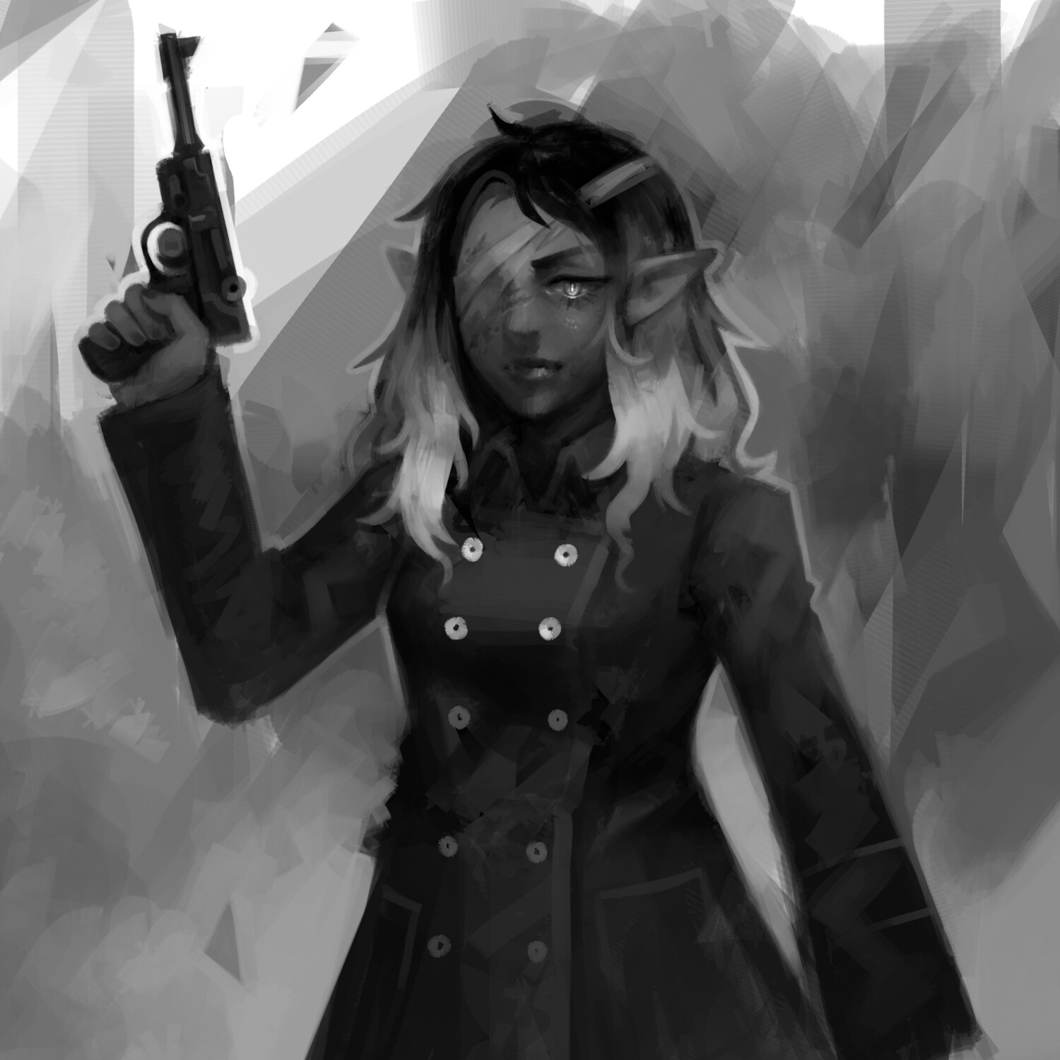 ArtStation - Vampire Girl w/ Luger