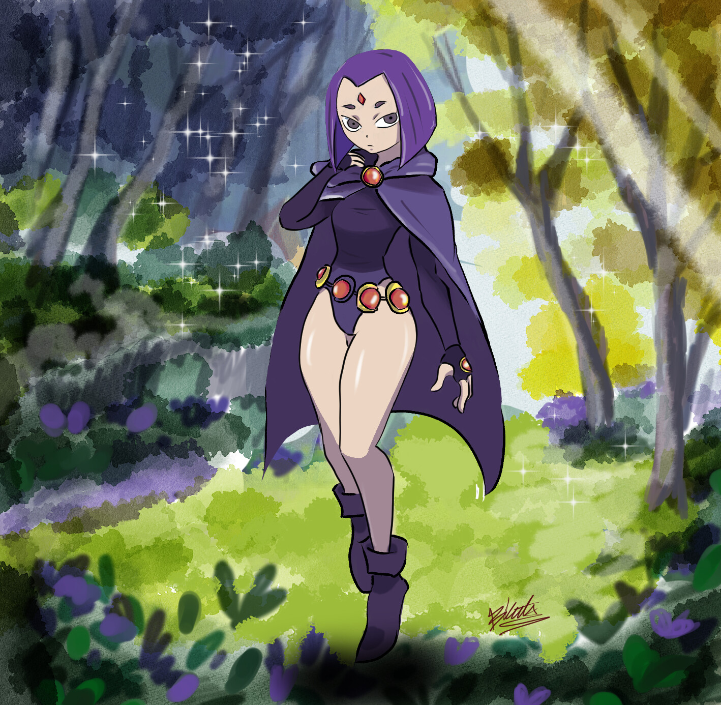 ArtStation - Raven UwU