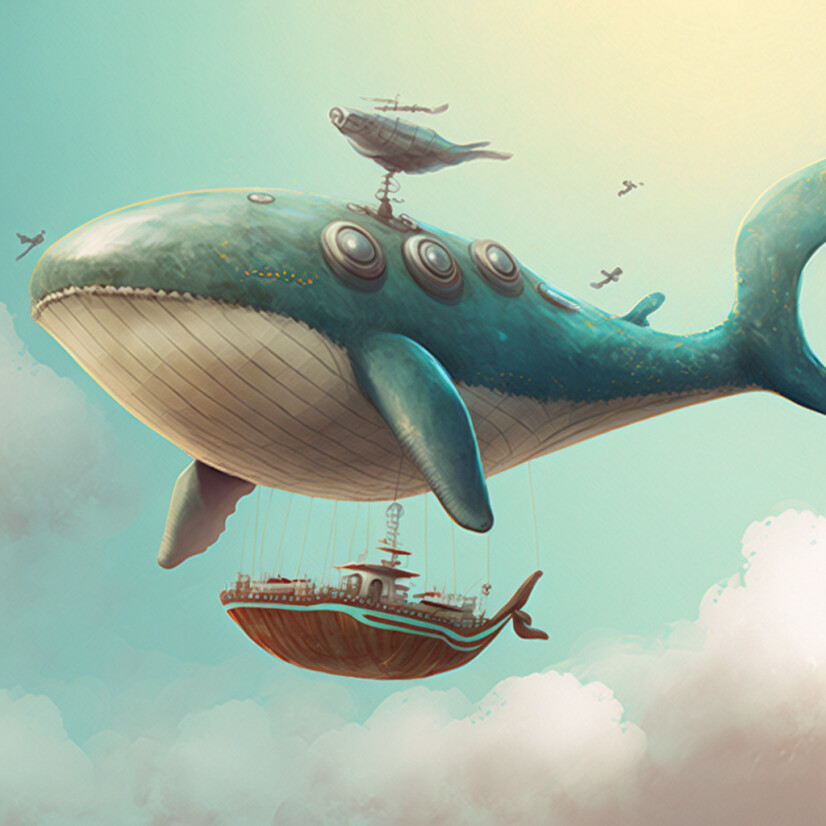 ArtStation - whale