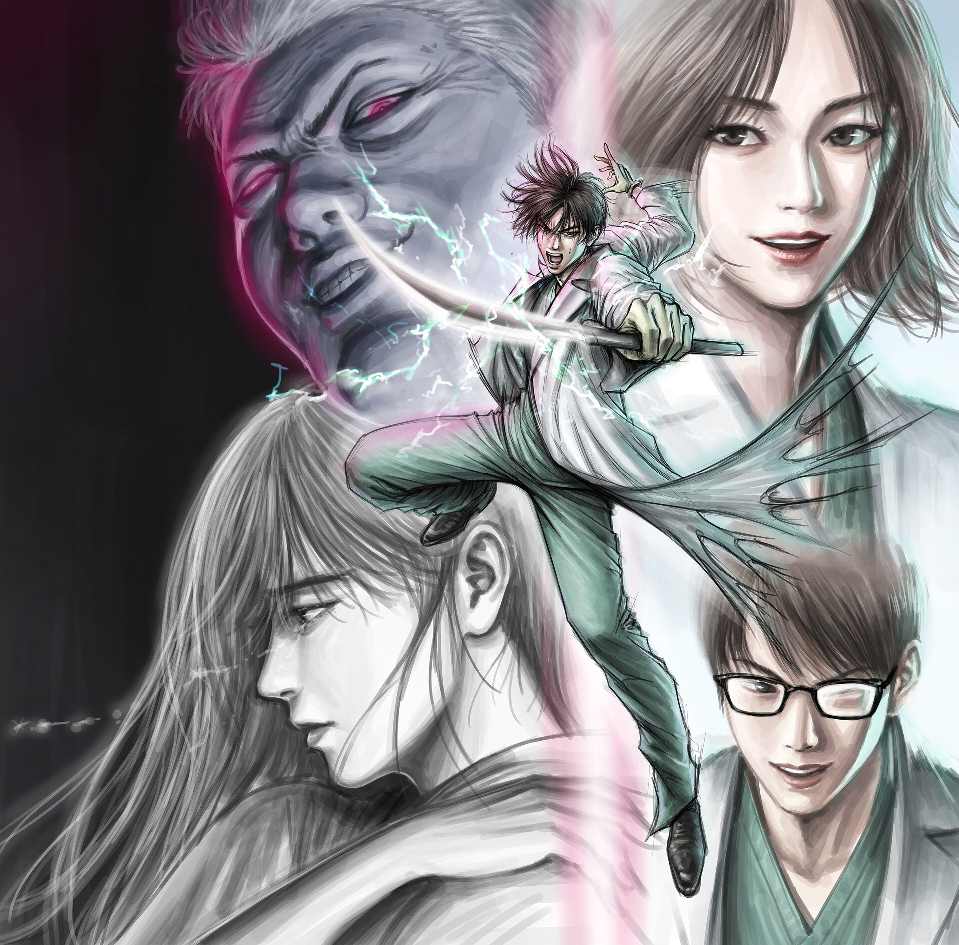 ArtStation - korea medical drama fanart