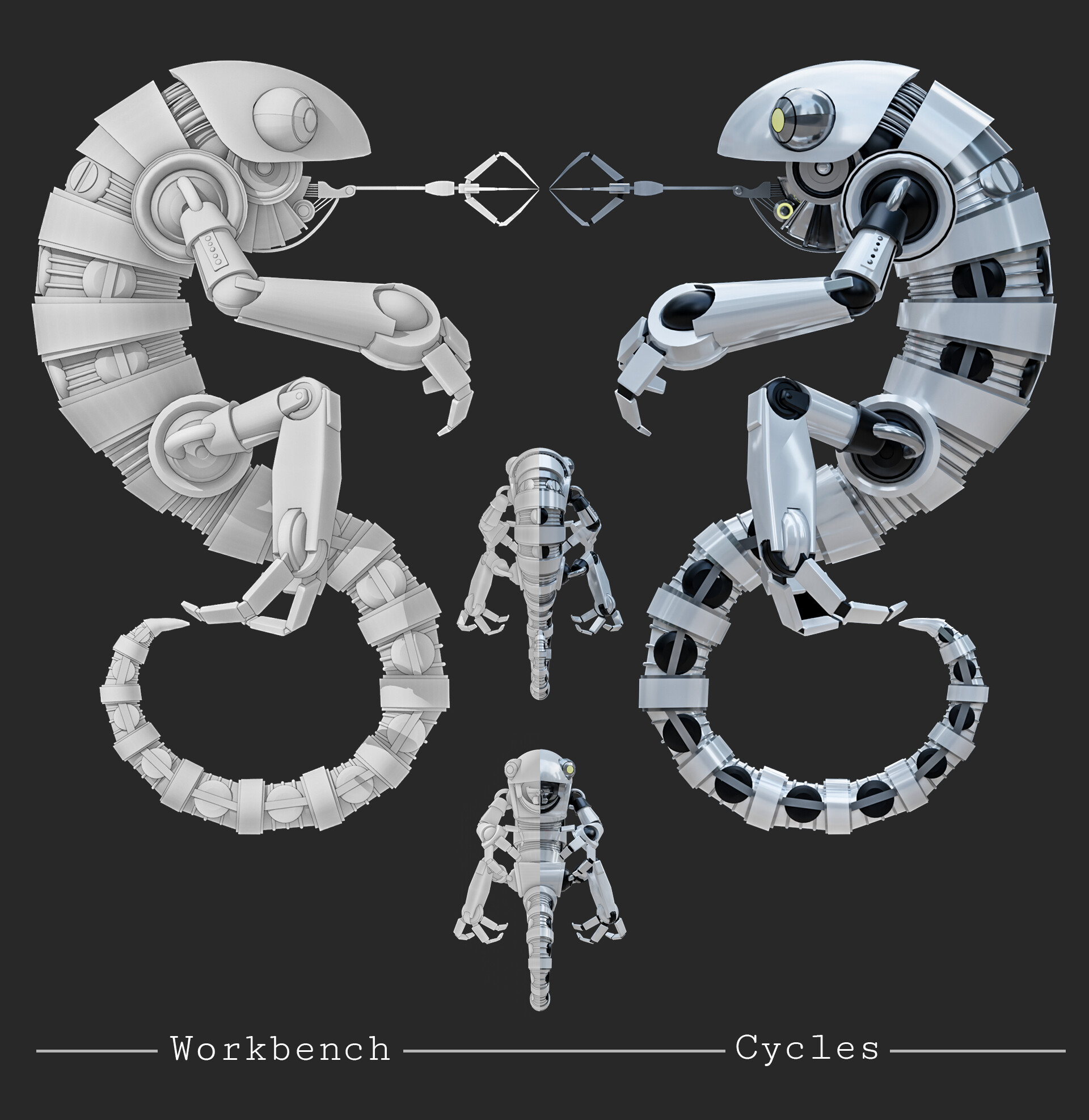 ArtStation - Robo-Lizard