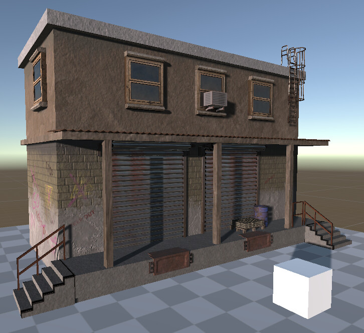 ArtStation - Warehouse Model for Unity