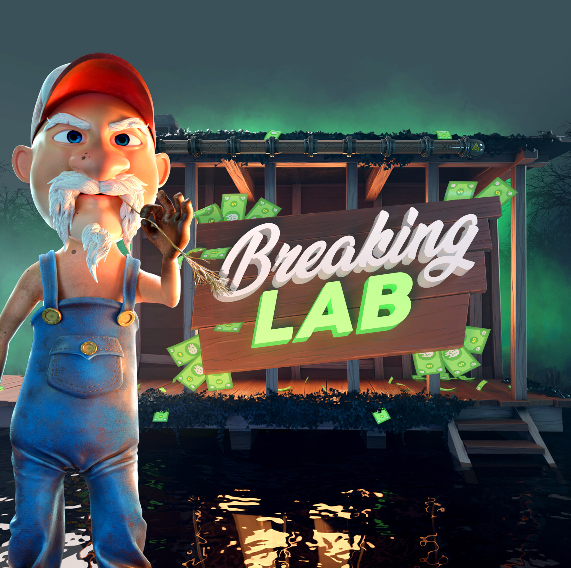 ArtStation - Breaking Lab Online Casino Slot