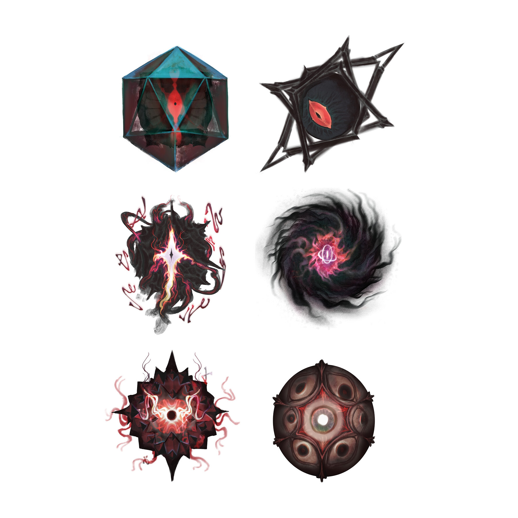 ArtStation - The eyes of Abaddon