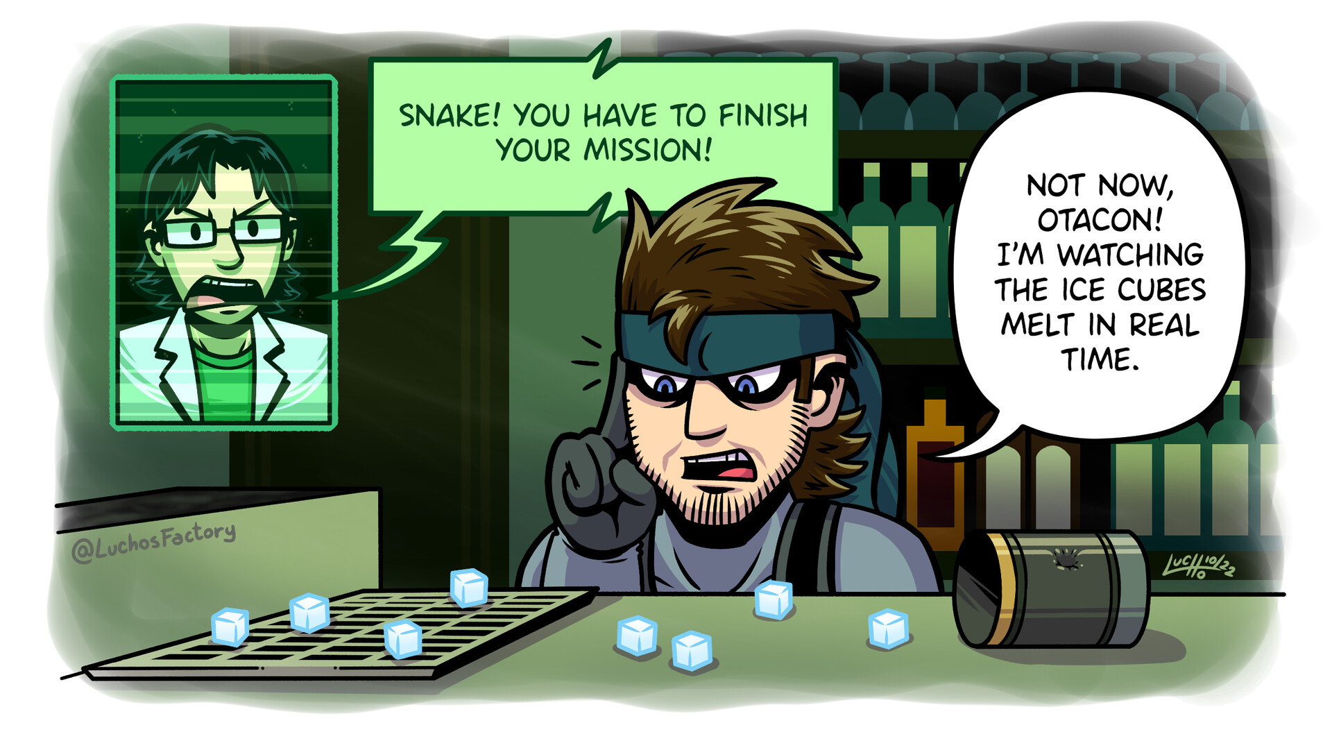 ArtStation - Metal Gear Solid 2 - Attention To Detail [Fan Art]