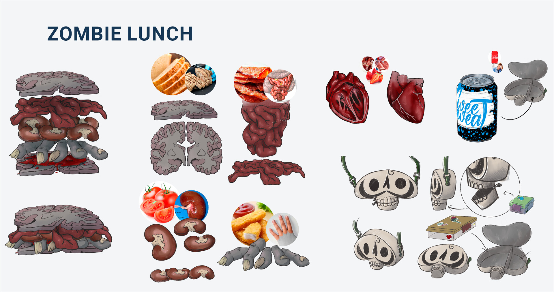 ArtStation - Zombie Lunch