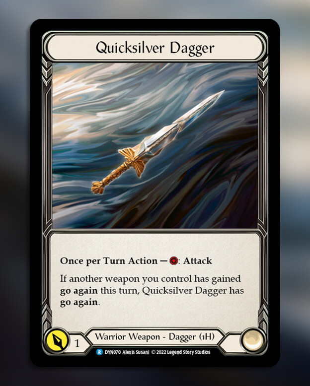Alexis Susani - Quicksilver Dagger
