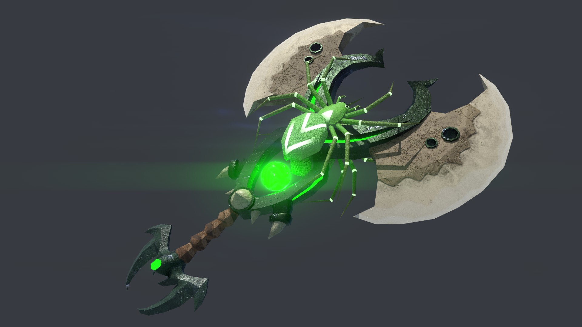 ArtStation - Epic Sword - Spider Axe