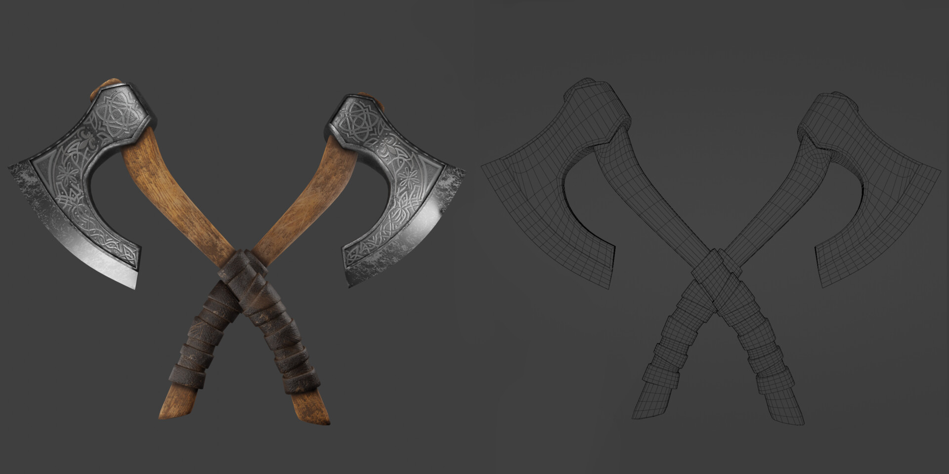 ArtStation - Viking Axes