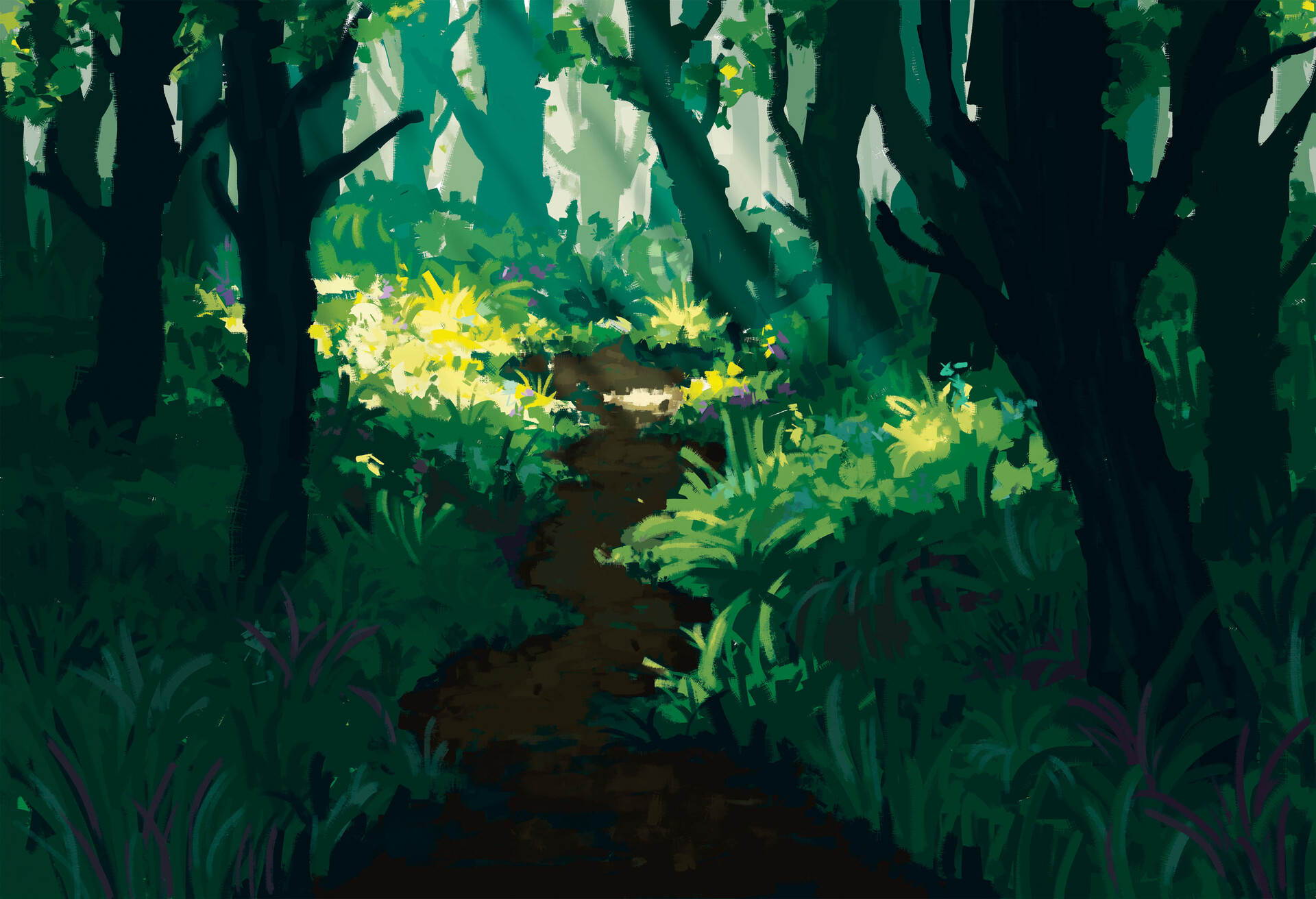 ArtStation - Forest exploration