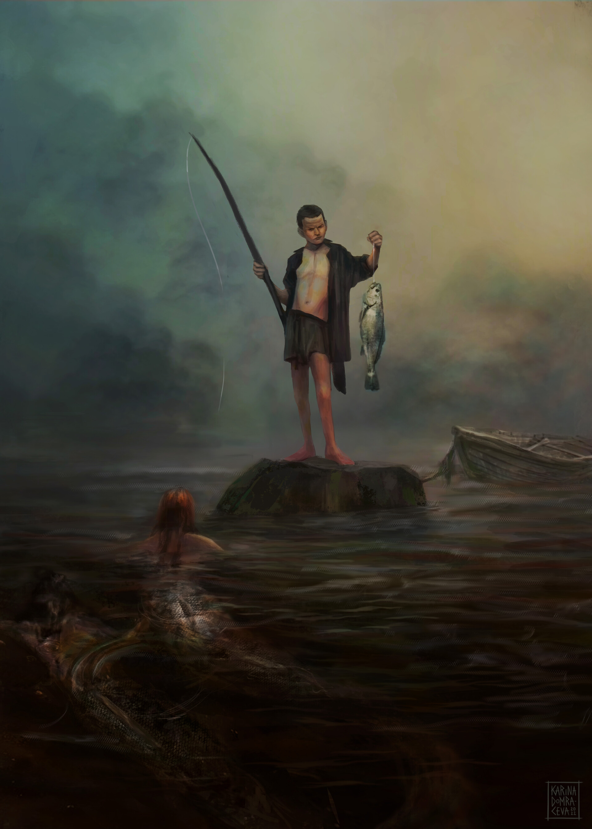 ArtStation - Fish Boy