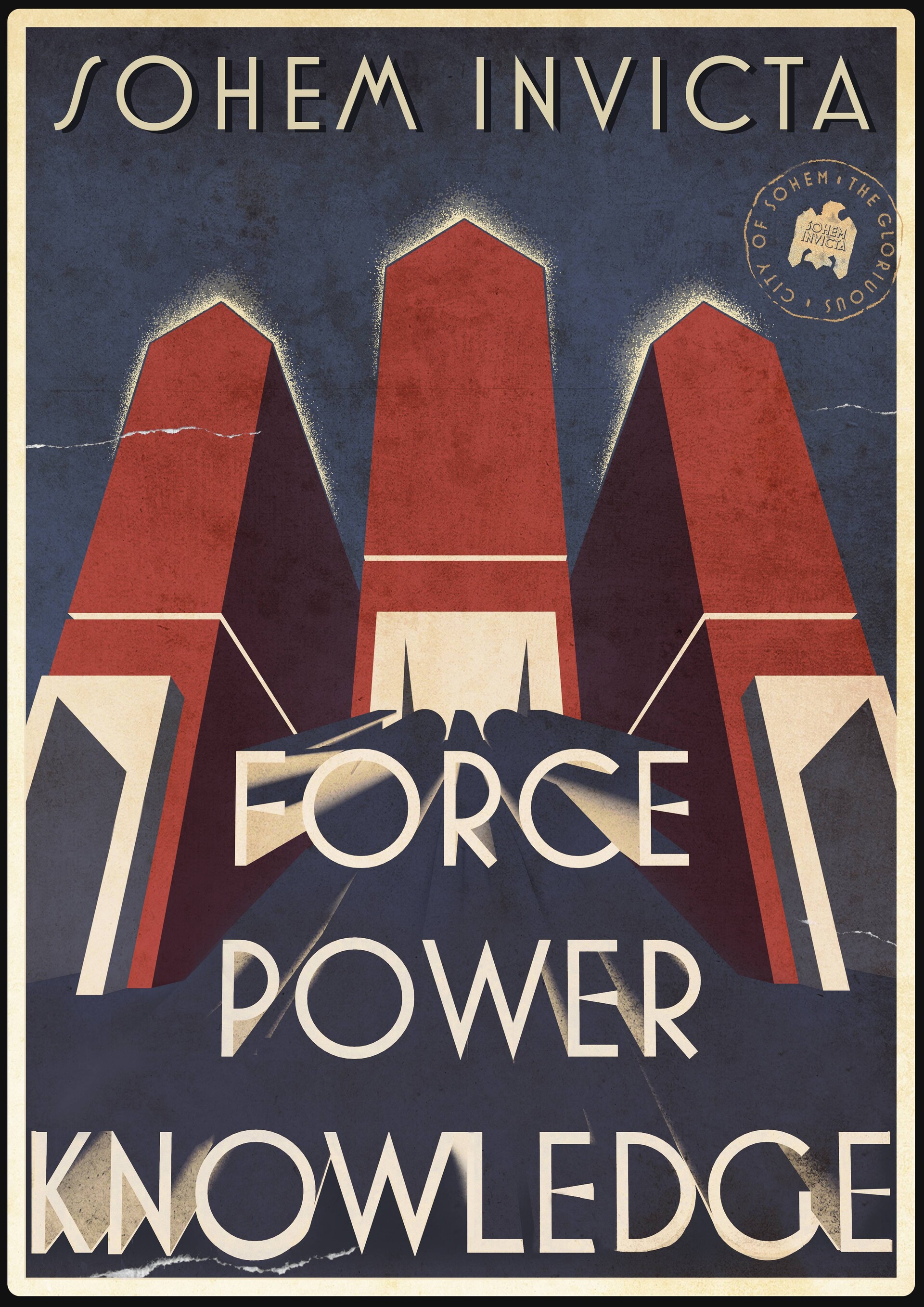 ArtStation - "SOHEM INVICTA" propaganda poster #sohemproject