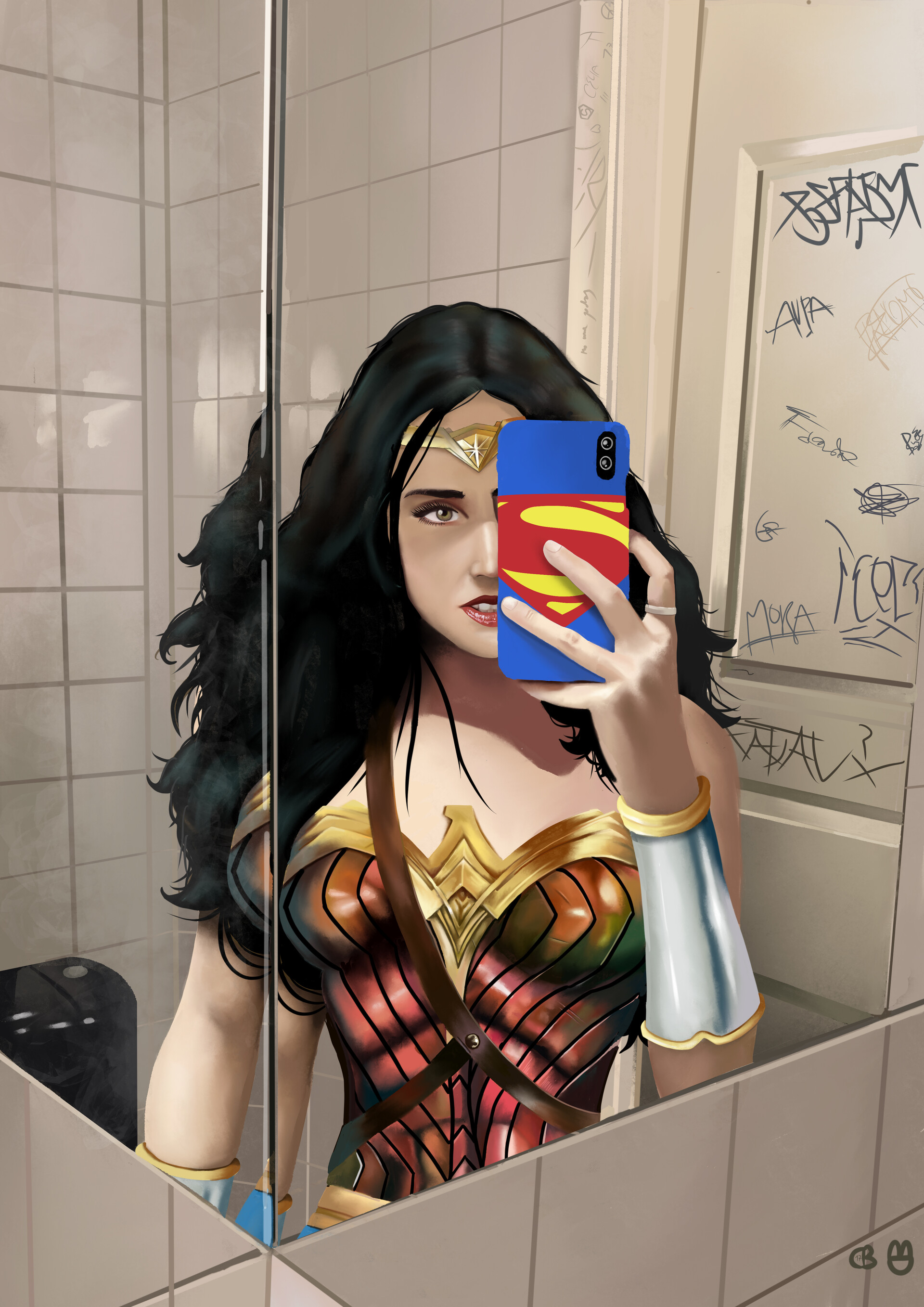 ArtStation - Wonder selfie