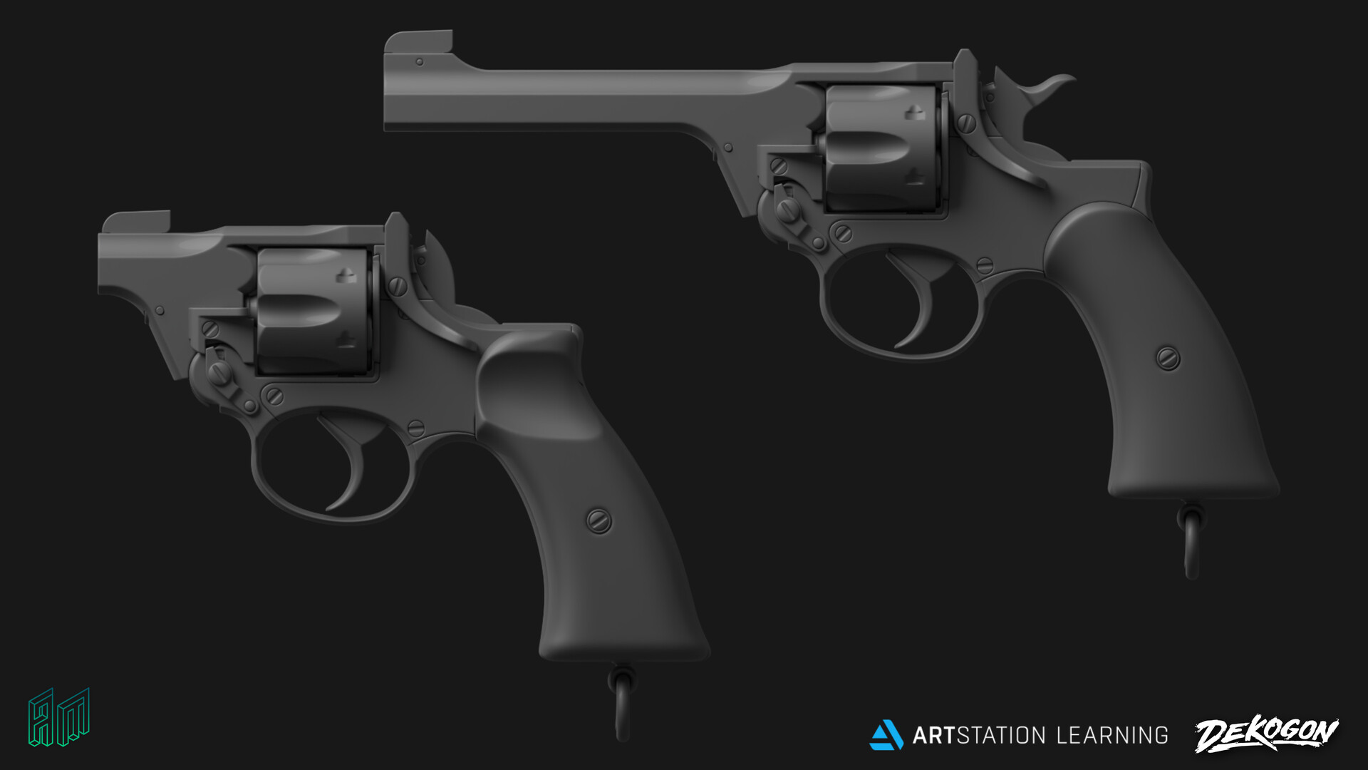 Alex Medina - Artstation Learning — Weapon Development in Blender
